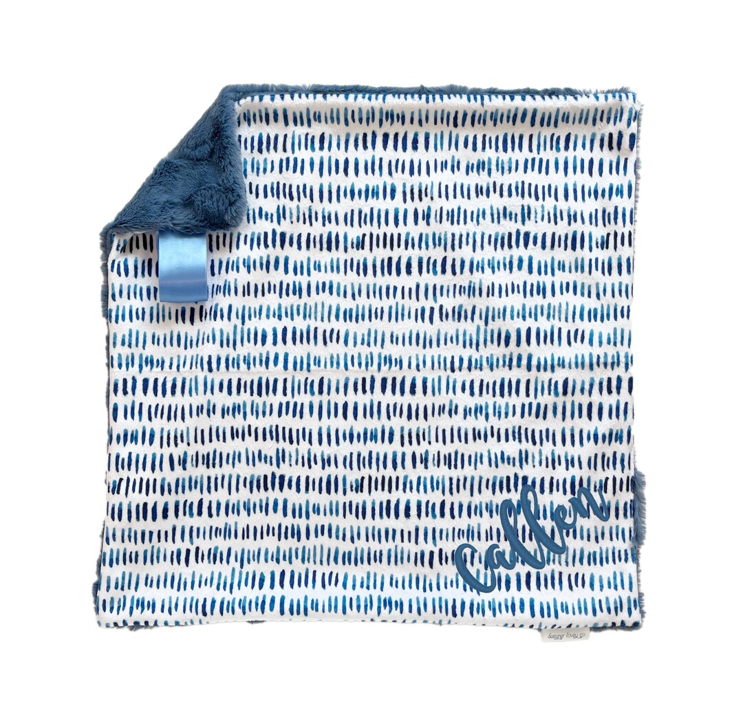 Lovey Blanket With Name, Minky Lovey for Babies, Security Blanket ...