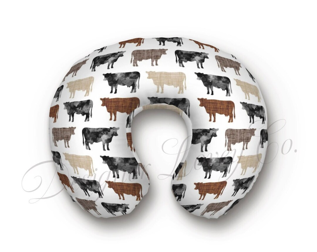 Nursing Pillow Cover, Cows Nursing Pillow Cover, Boys Nursing Pillow ...