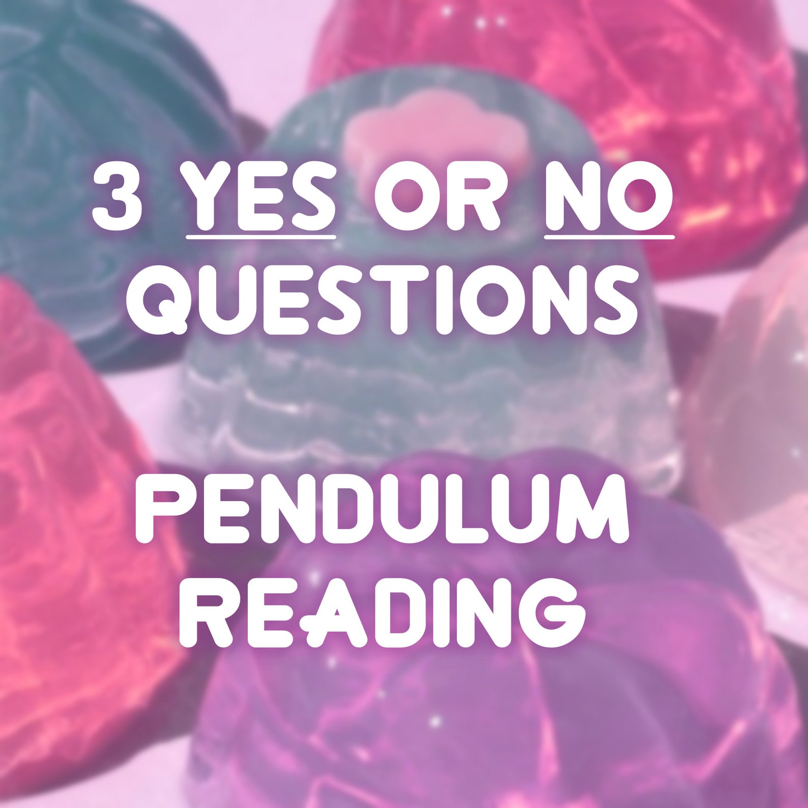 3 YES or NO Pendulum Reading Answers in the for Your Convenience. - Etsy