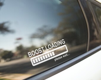 Boost Loading Decal - Etsy