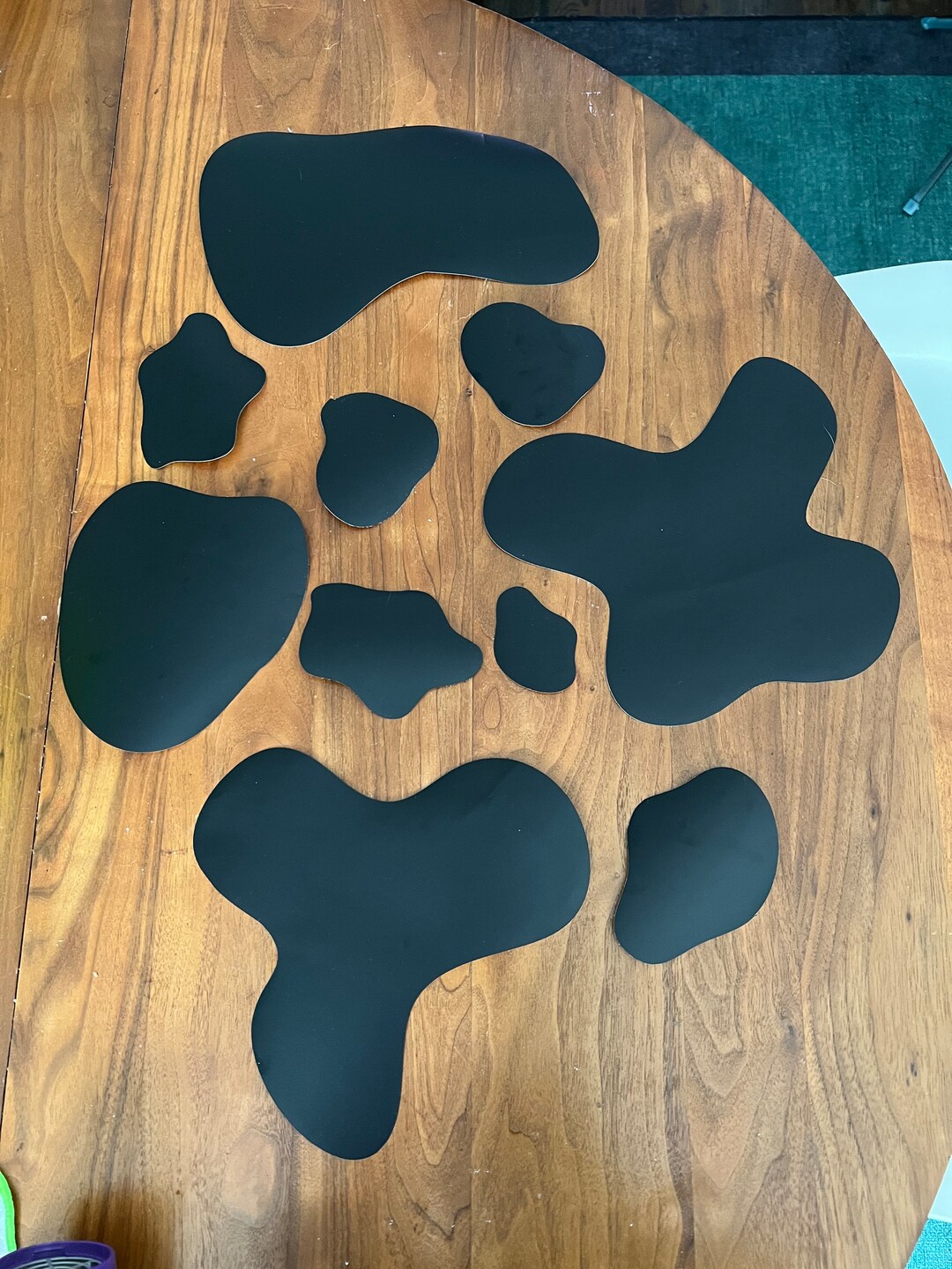 Vinyl Cow Spots Stickers Permanent Vinyl Customizable Home Decor - Etsy