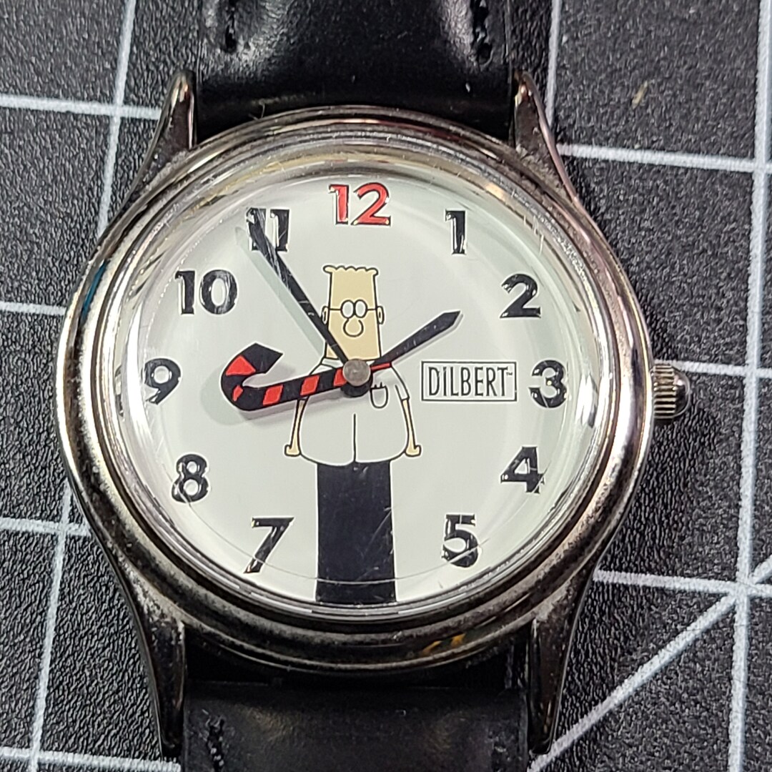 Rare Collectible Dilbert Spinning Tie Watch - Etsy