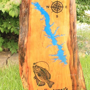 Lakehouse Signs Home Decor, Custom Lake Sign, Lived Edge Lake Sign ...