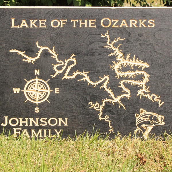 Wood Sign Lake - Etsy