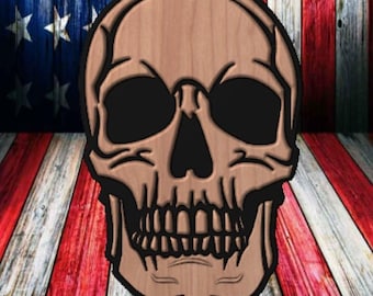 Skull 3d Stl File - Etsy