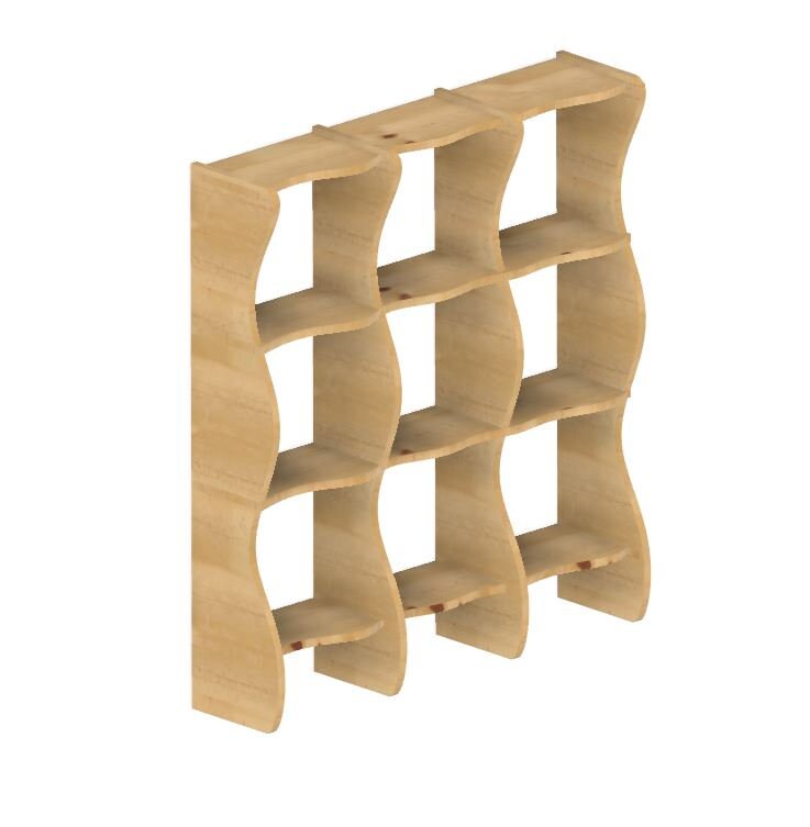 Cnc Dxf File, Dxf File Bookshelf, Cnc Furniture Cut Files, Cut Files ...