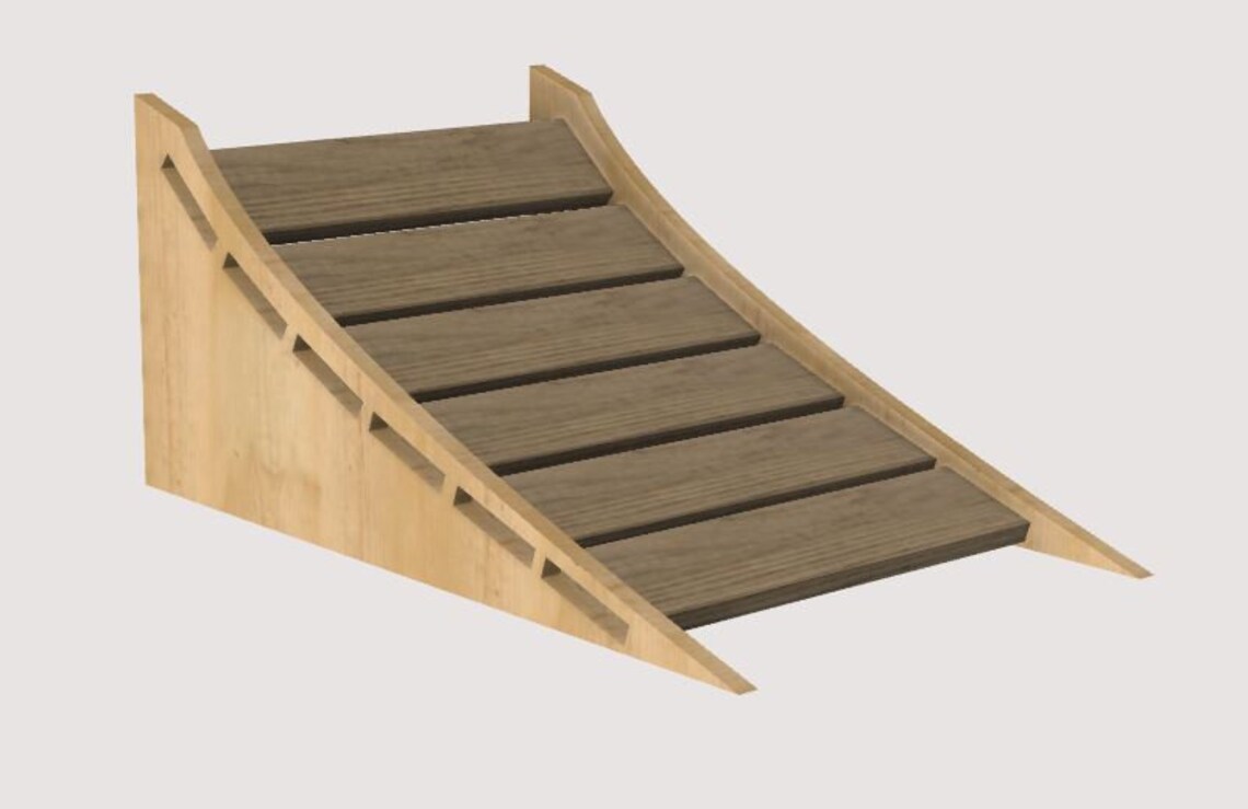 Dxf Bike Ramp Bike Ramp Builds Vcarve File Dxf File Svg - Etsy