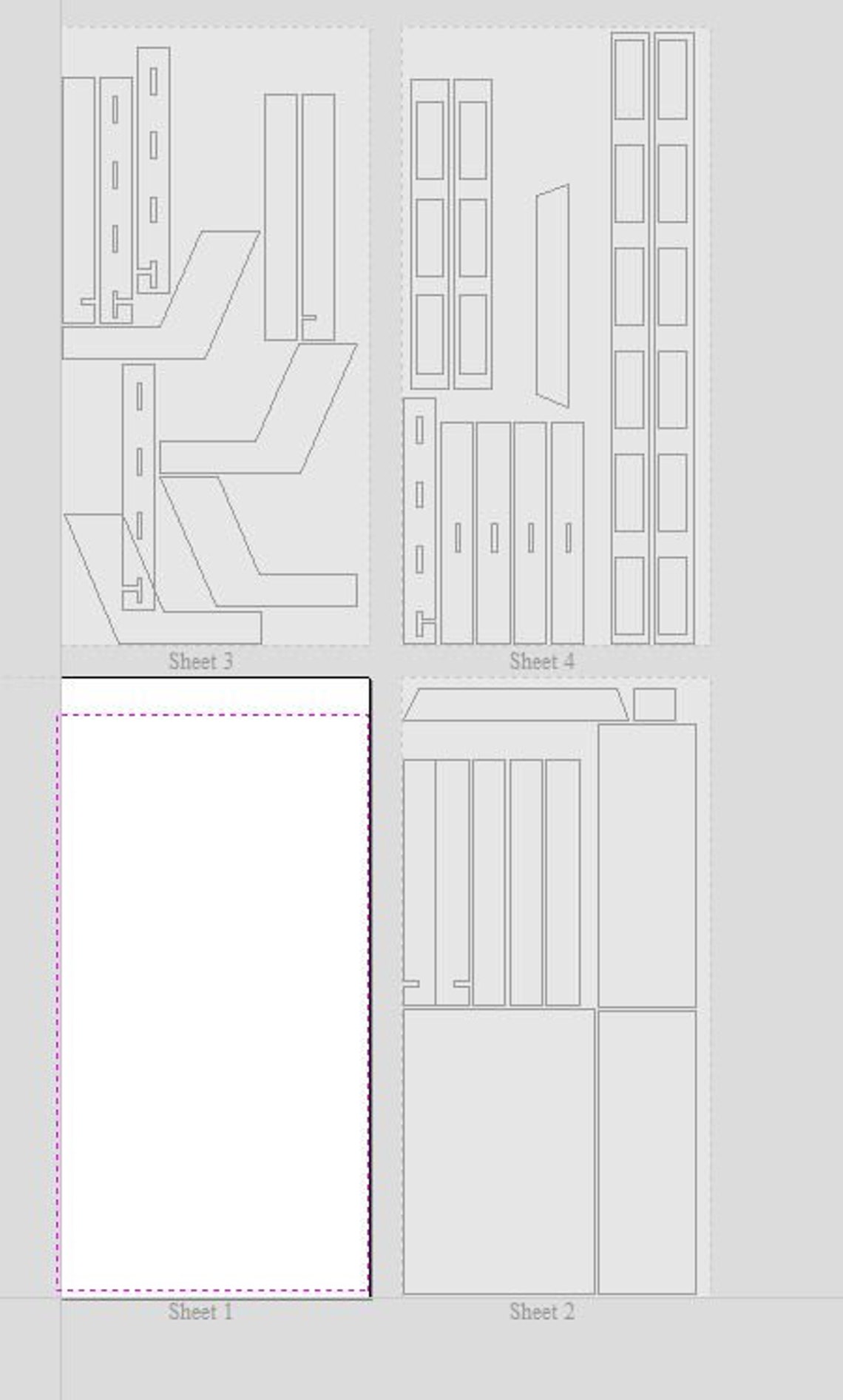Shop Work Table Dxf Files, Cnc Dxf Shop File for Workbench, Rolling ...