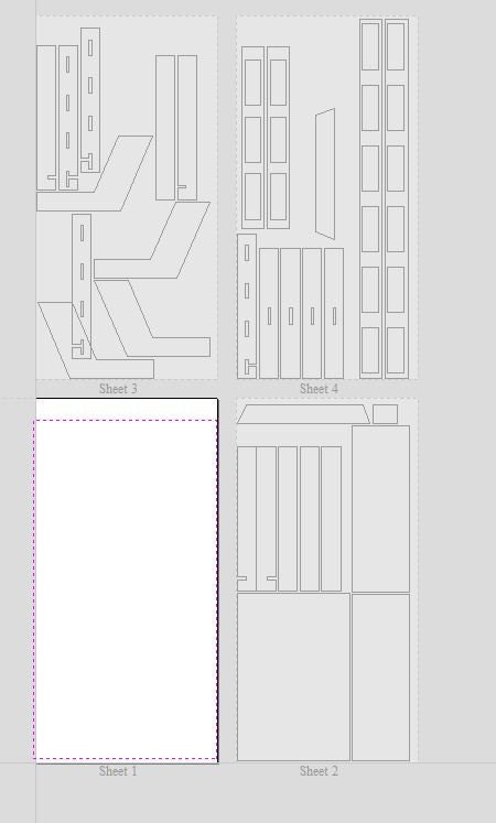 Shop Work Table Dxf Files, Cnc Dxf Shop File for Workbench, Rolling ...