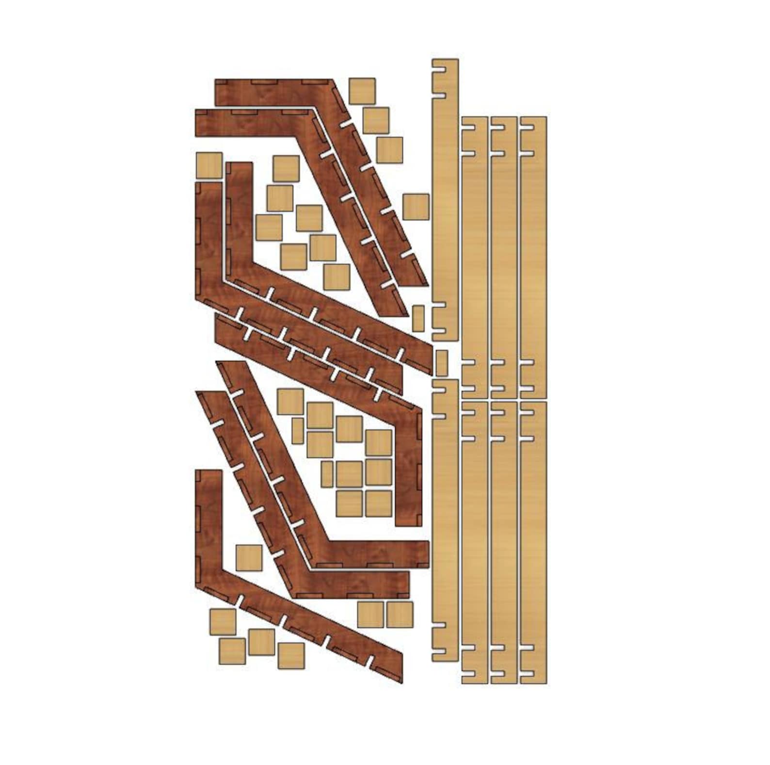 Cnc Dxf File, Saw Horses Dxf File, Cnc Sawhorse Dxf, NO HARDWARE ...