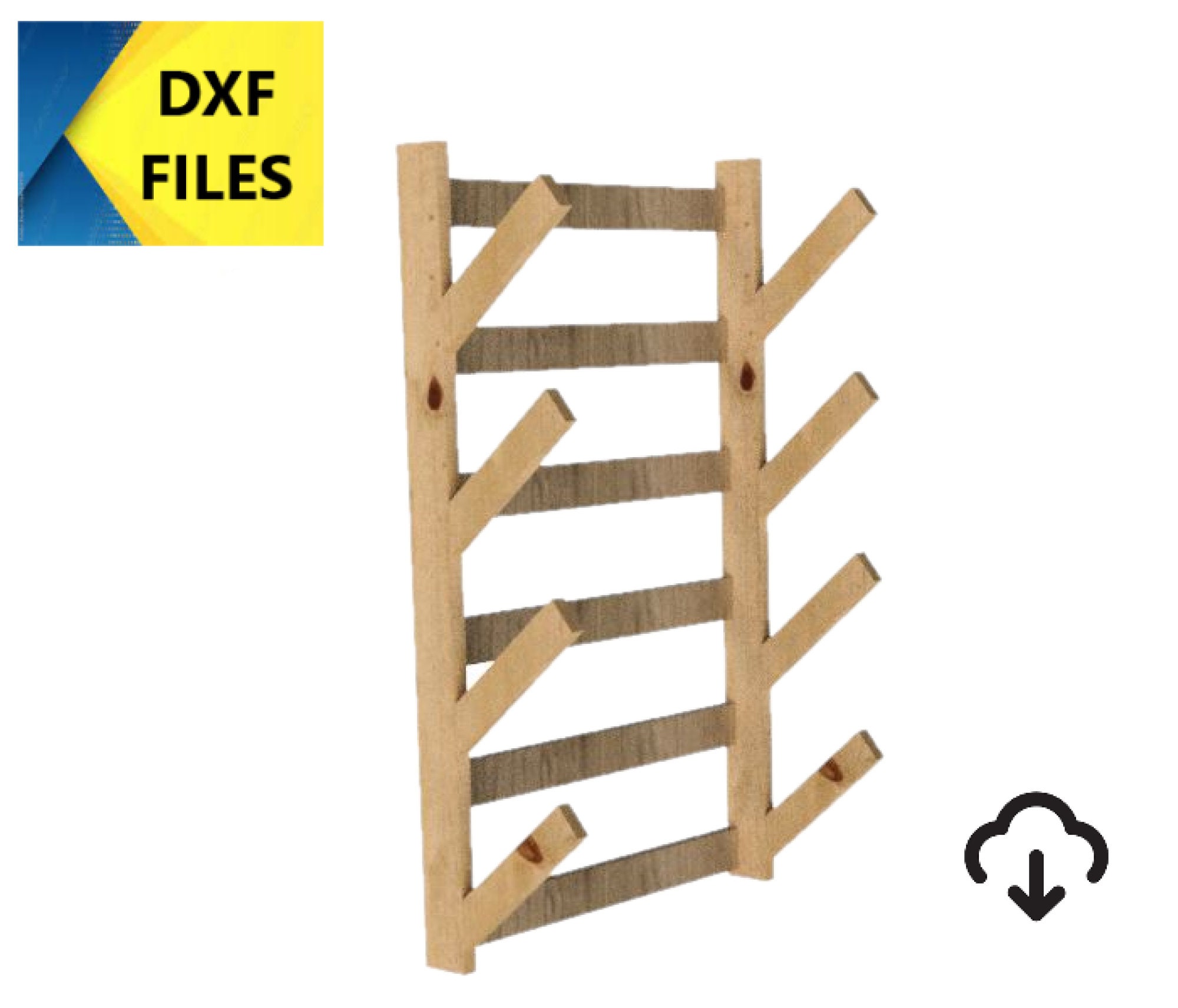 Plywood Dxf Rack, Snowboard Rack Dxf, Cnc Cut File Rack, Rack Cnc Cut ...