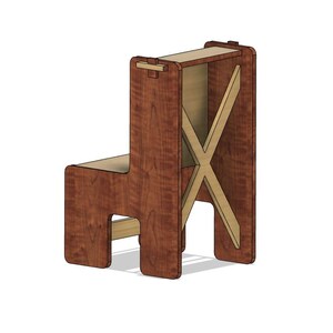 Kids Chair Dxf, Dxf Chair, Svg Chair, Dxf Childs Chair, Dxf for Chair ...