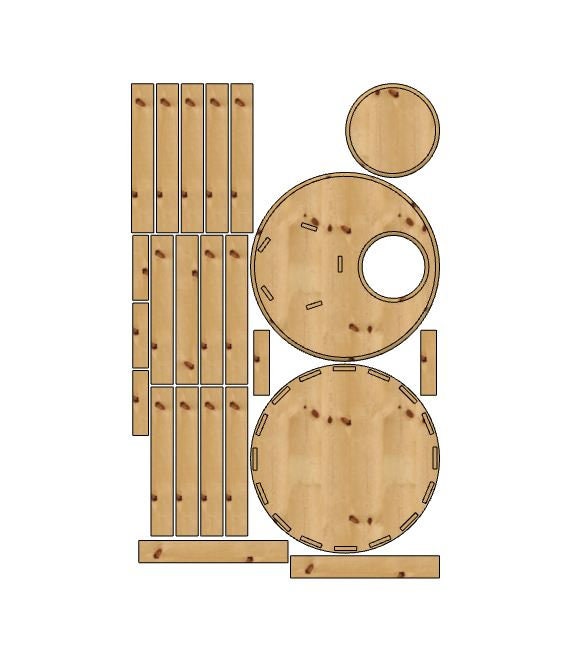 Cat House Dxf File Cnc Cut File for Cat House Dog House - Etsy