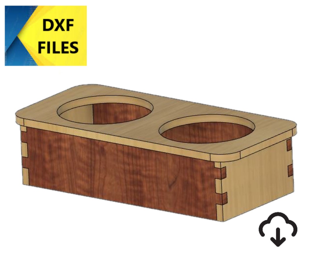Dog Bowl Dxf File, Dxf File for Dog Bowls, Dxf Files for Cnc Routers ...
