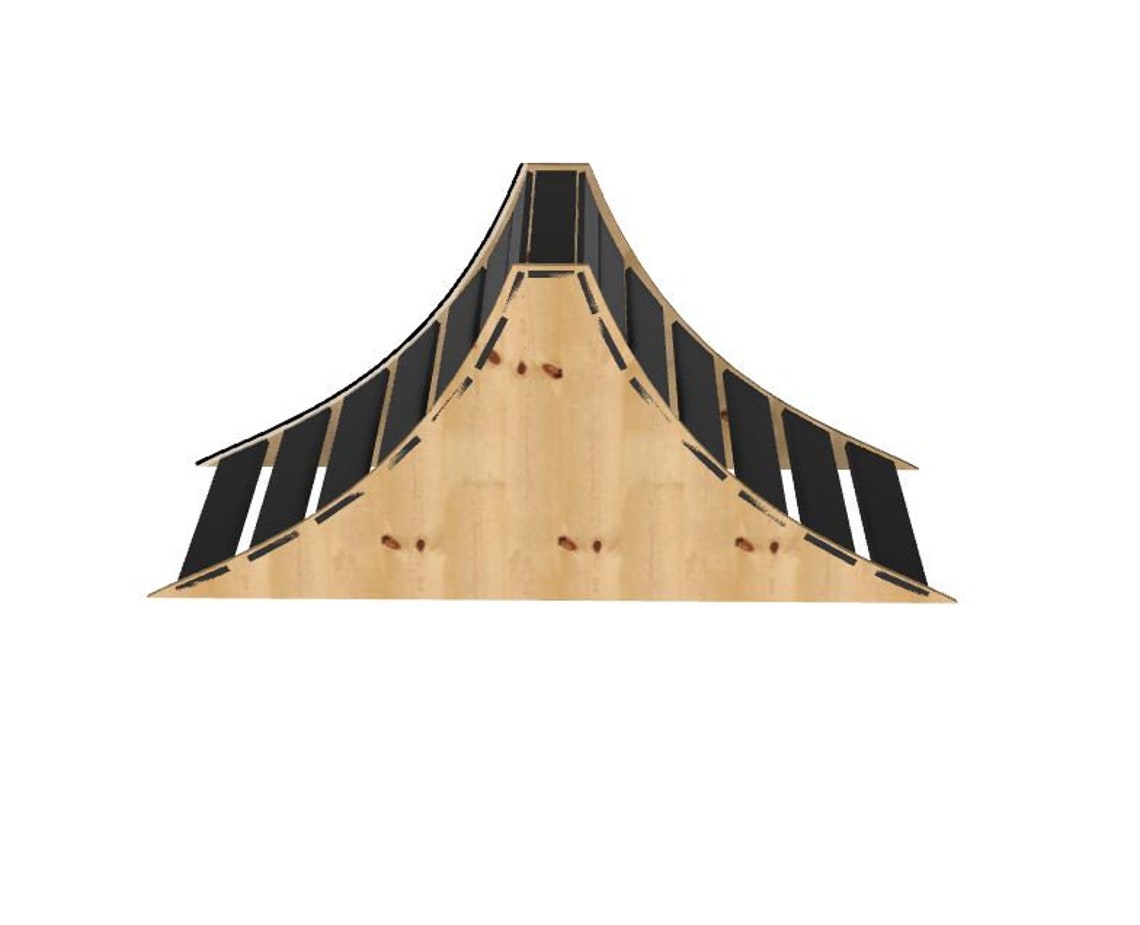 Dxf Bike Ramp, Bike Spine Ramp Builds Vcarve File, Dxf File, Svg File ...