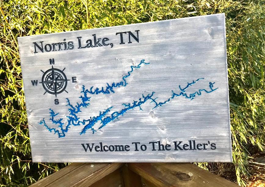 Custom Lake Sign, Lake House Decor, Personalized Lake House Sign - Etsy