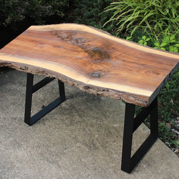 Live Edge Picnic Table Cedar - Etsy