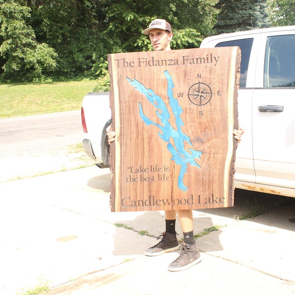 Live Edge Bar - Etsy