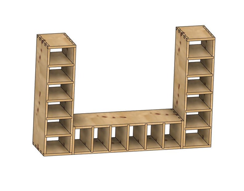 Cnc Dxf File Dxf File Shoe Locker Cnc Furniture Cut Files - Etsy Australia