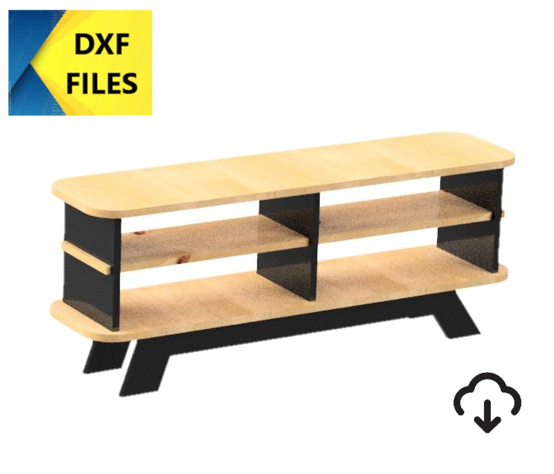 Dxf File Coffee Table Stand, Foot Stool Dxf File, Coffee Table File ...