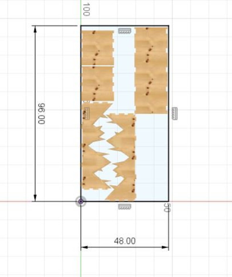 Plywood Desk Dxf File, Plywood Coffee Table Dxf File, Cnc Cut File ...