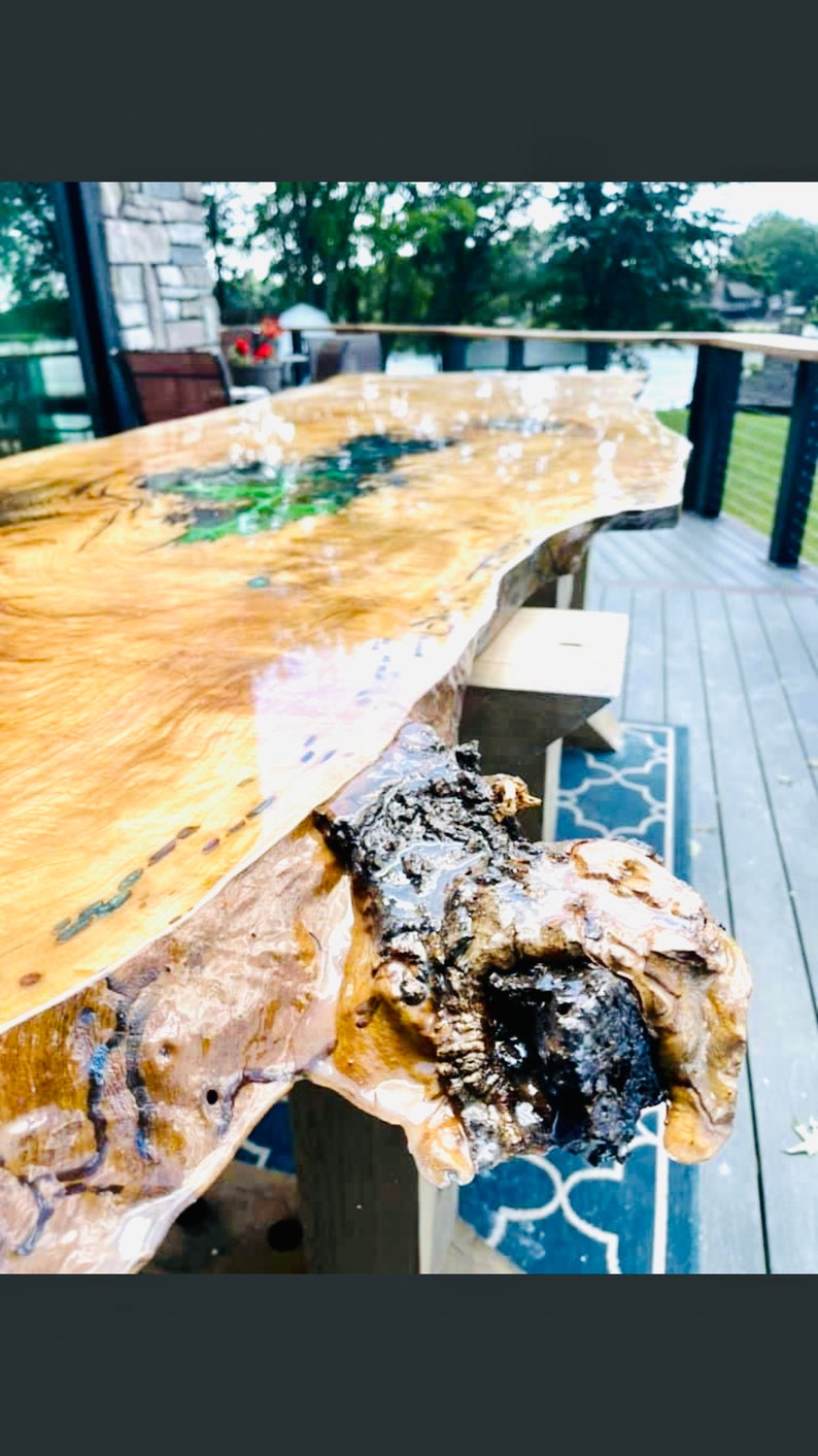 Epoxy Resin Table HUGE Epoxy Resin Diamond Pigment Tables | Etsy