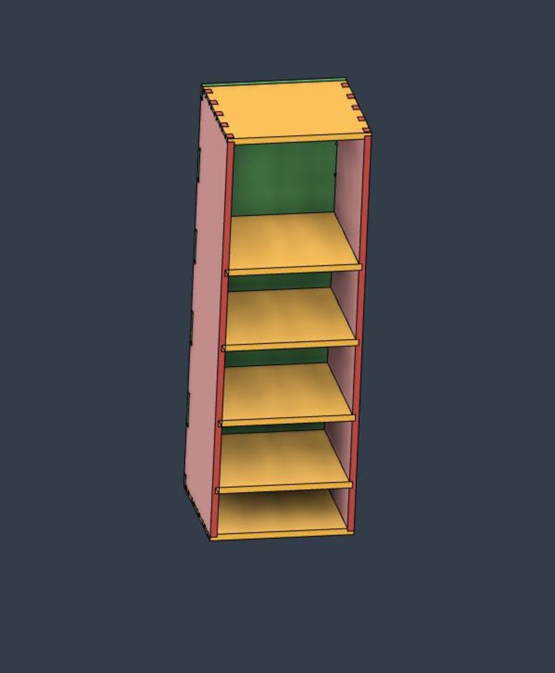 Storage Locker Dxf File, Laser Cut File Furniture, Laser Cut Cubicles ...