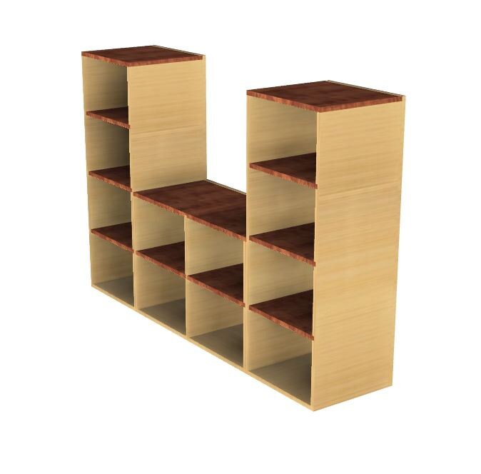 Dxf File Entertainment Center, Dxf Wall Shelves, Dxf Shelving ...