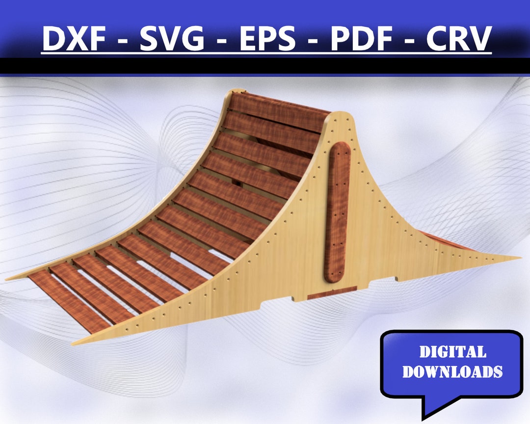 Dxf Bike Ramp 2ft Tall , Bike Ramp Builds Vcarve File, Dxf File, Svg ...