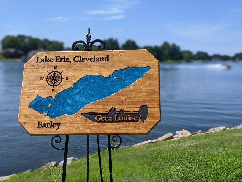 Custom Lake Sign, Lake House Decor, Personalized Lake House Sign - Etsy