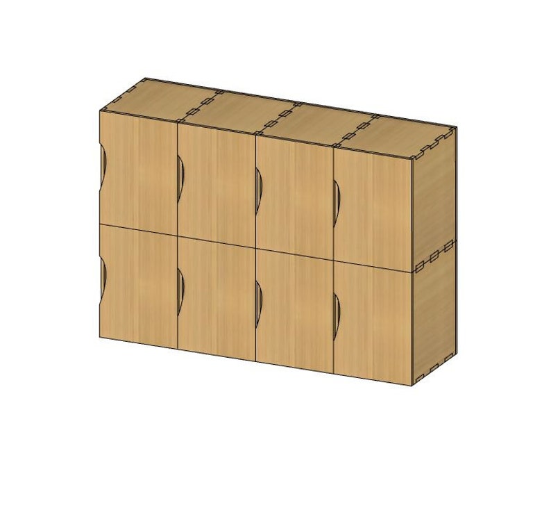 Dxf Files Stackable Cubicles Shelving Dxf Storage Cubby Dxf - Etsy