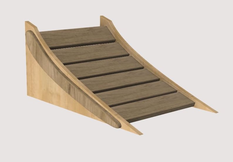 Dxf Bike Ramp, Bike Ramp Builds Vcarve File, Dxf File, Svg File, Cnc ...