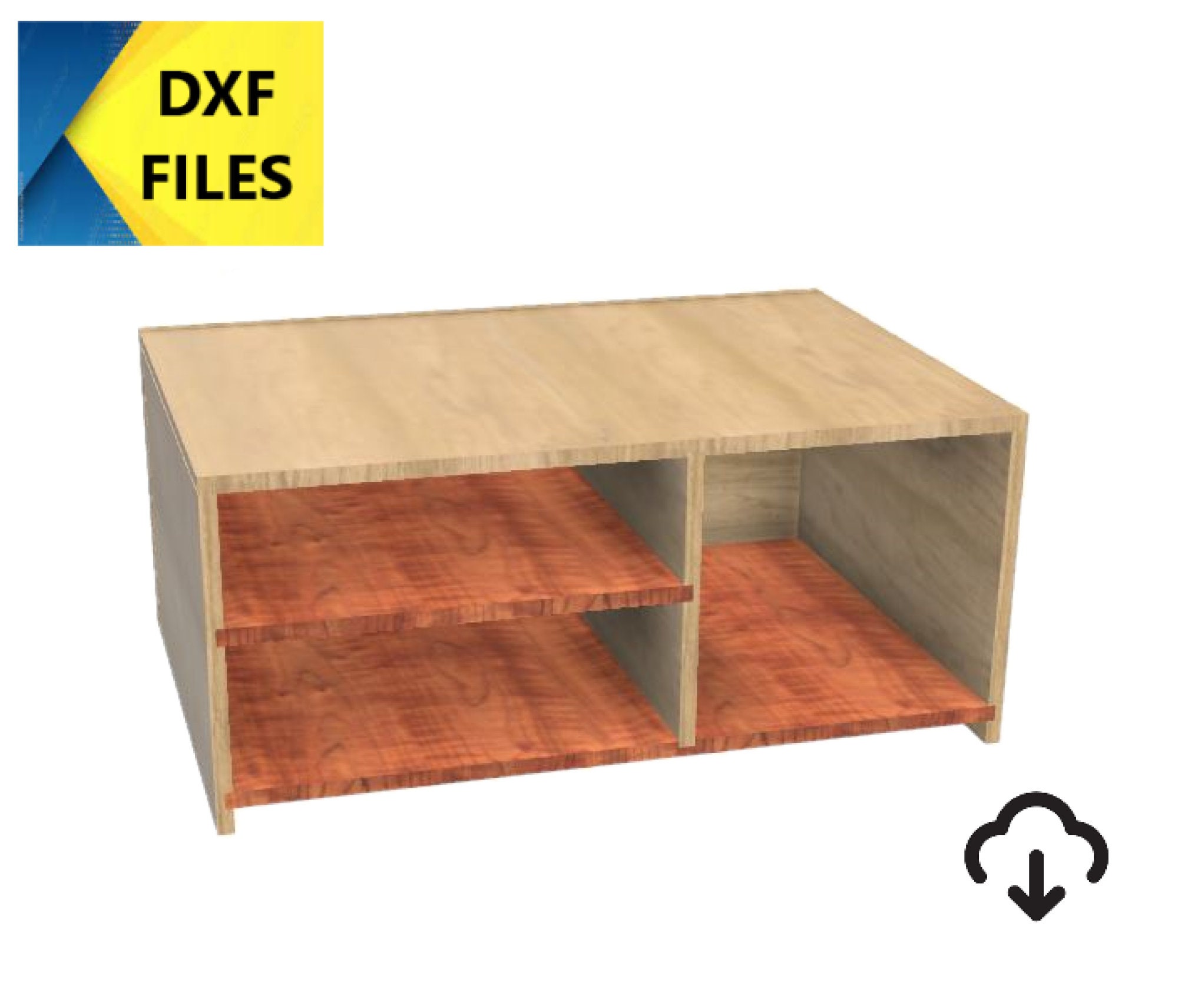 Dxf File Entertainment Center, Dxf Table, Dxf Coffee Table, Coffee ...