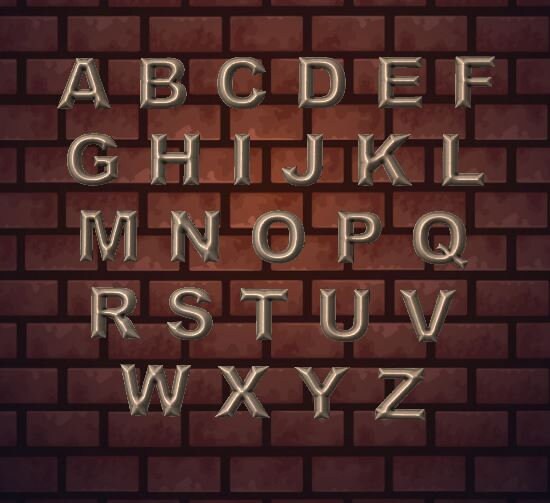 Prismatic Letters, Alphabet Prismatic Letters, 3d Letters, Cnc Cut File ...