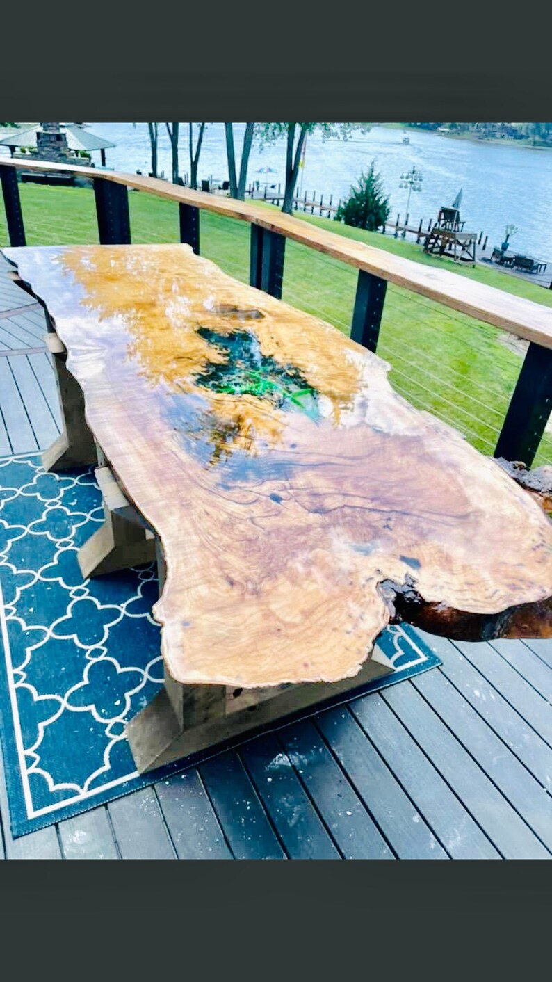 Epoxy Resin Table HUGE, Epoxy Resin Diamond Pigment Tables, Custom to ...