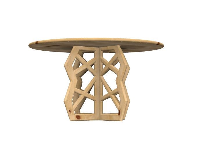 Coffee Table Dxf File Table Cnc Cut File Stand Foot Stool - Etsy