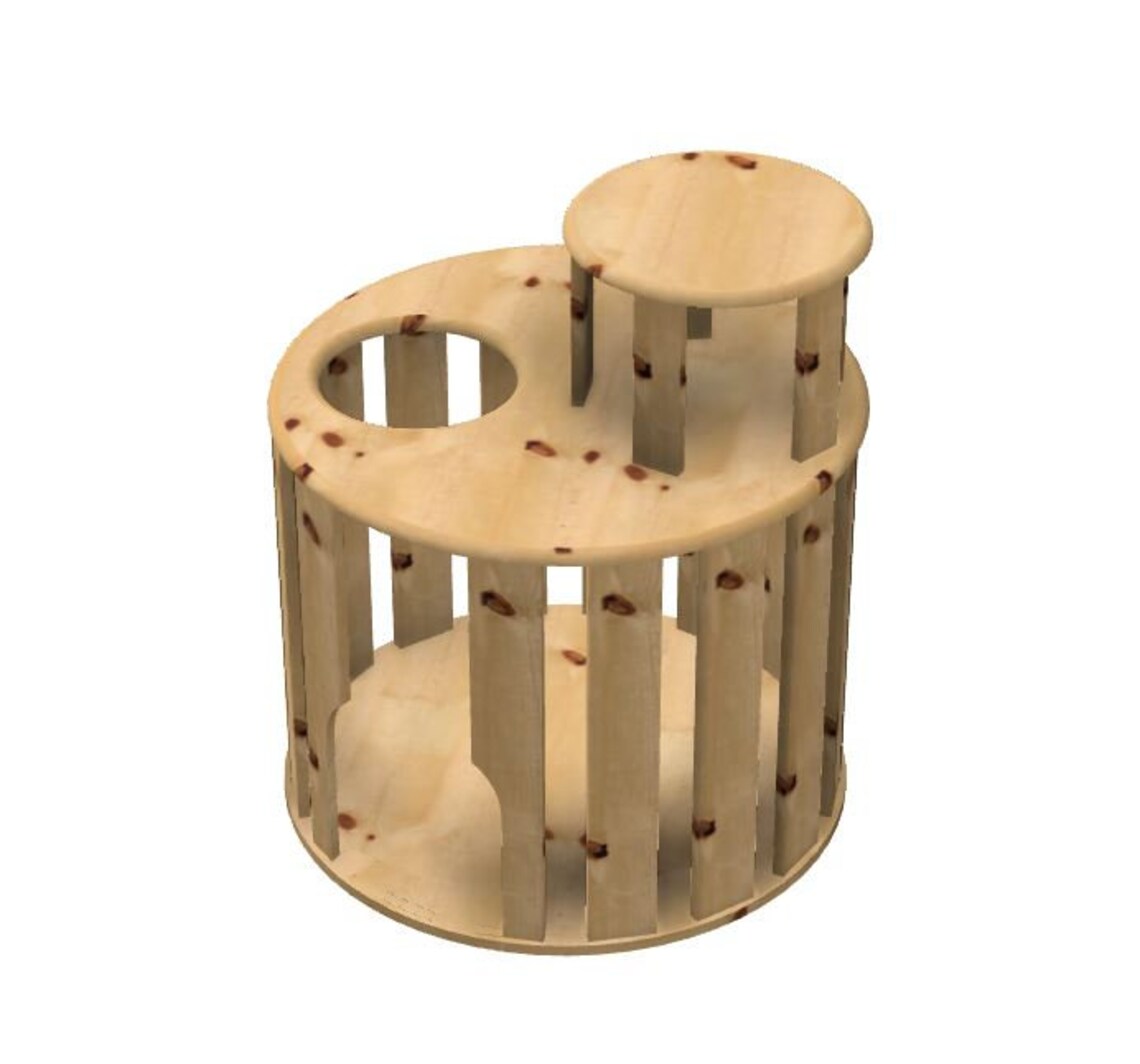 Cat House Dxf File, Cnc Cut File for Cat House, Dog House Design, Cat ...