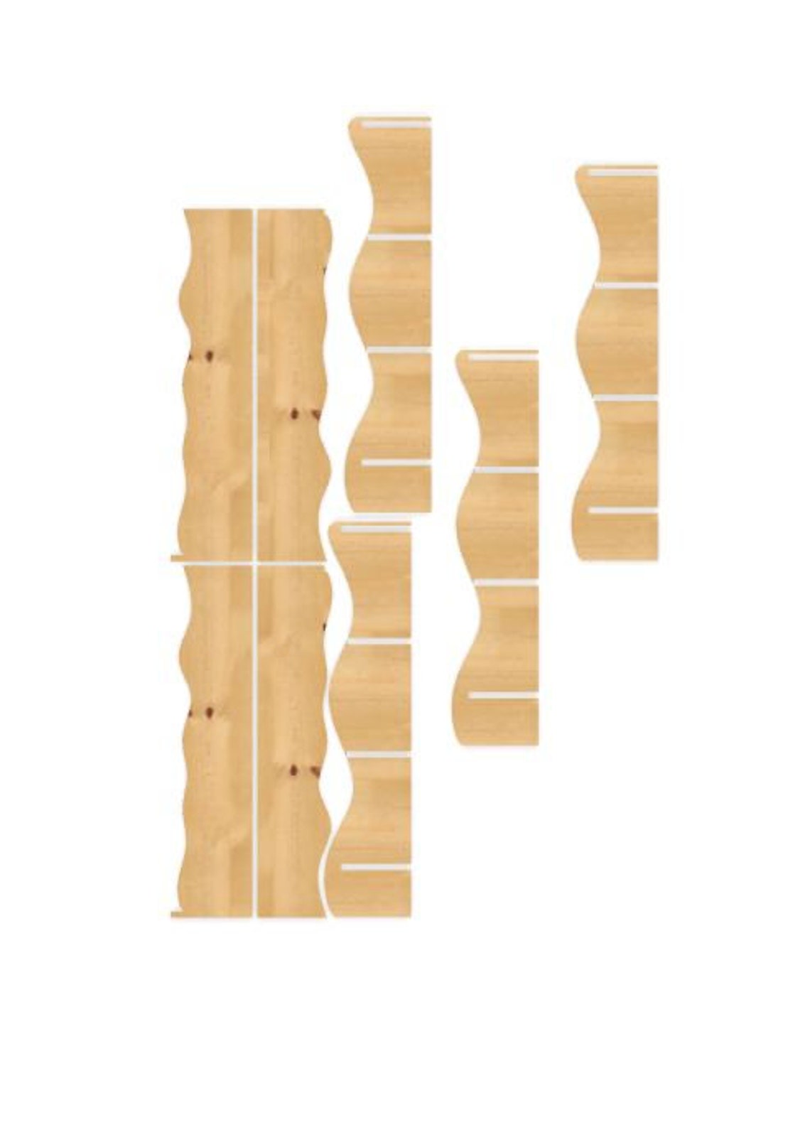 Cnc Dxf File, Dxf File Bookshelf, Cnc Furniture Cut Files, Cut Files ...