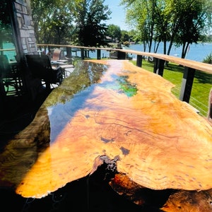 Epoxy Resin Table HUGE, Epoxy Resin Diamond Pigment Tables, Custom to ...