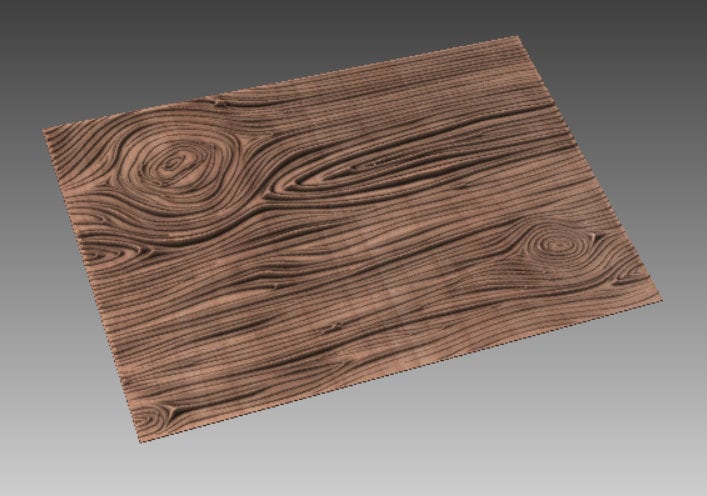 Wood Grain Wall Art 3D Stl File, 3d Rendering, 3D Wall Art, Cnc Cut ...