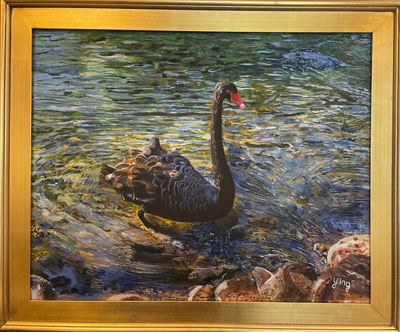 Black Swan Oil Painting