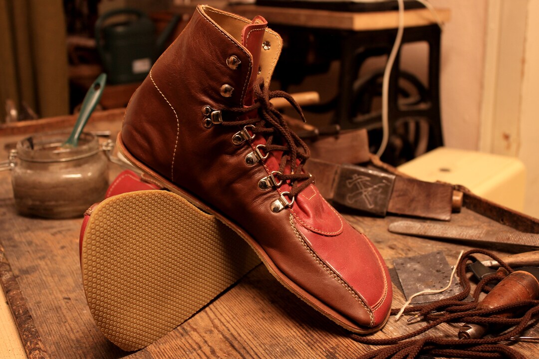 Model 6 Leather Barefoot Shoes From the Shoemaker Mid Cut - Etsy