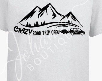 Road Trip Crew Svg - Etsy