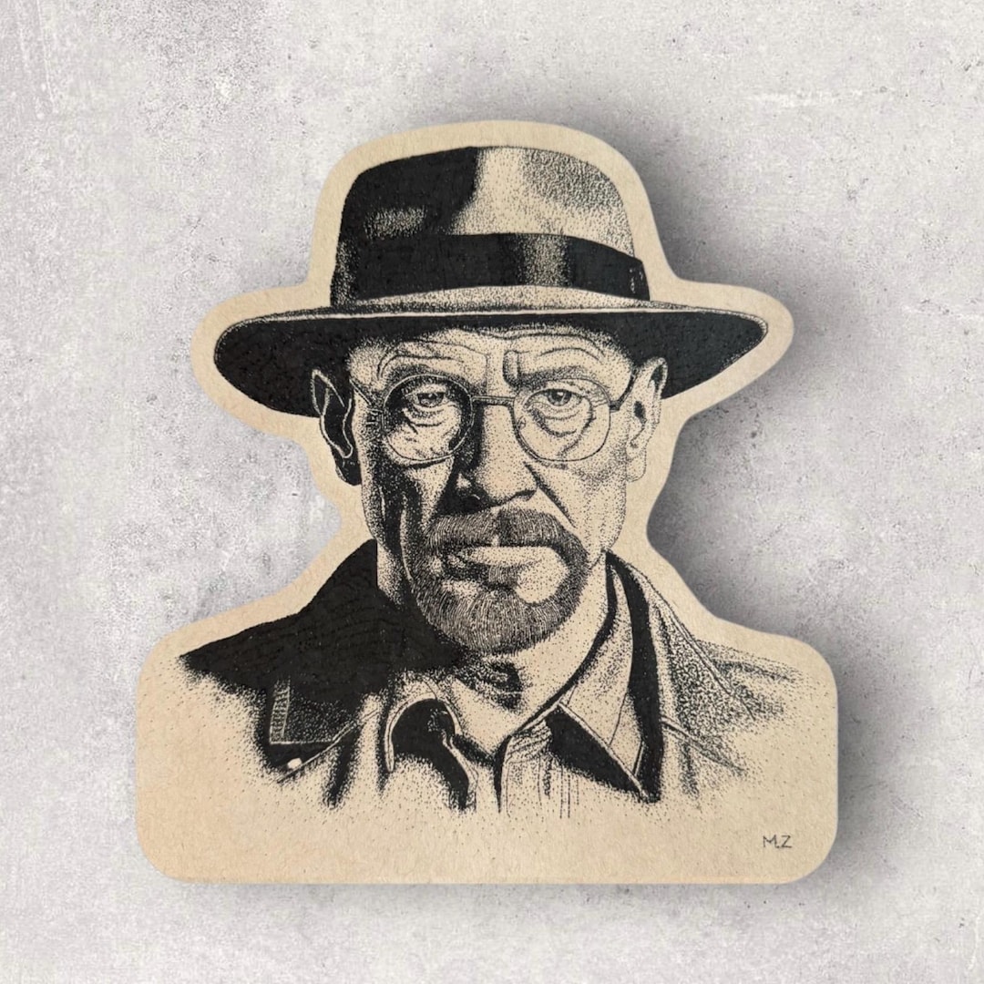 Heisenberg Sticker: Walter White Dot Artwork, Breaking Bad Fan Art - Etsy