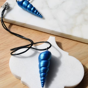 Genuine Shell Stardew Valley Mermaid Pendant-inspired Blue Seaside ...