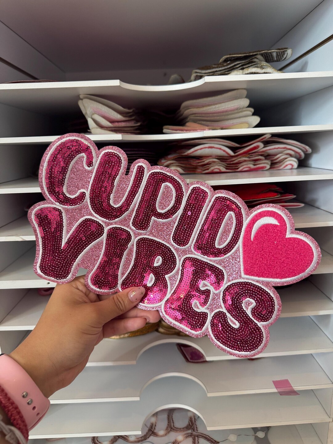 Cupid Vibes Iron-on Patch - Etsy