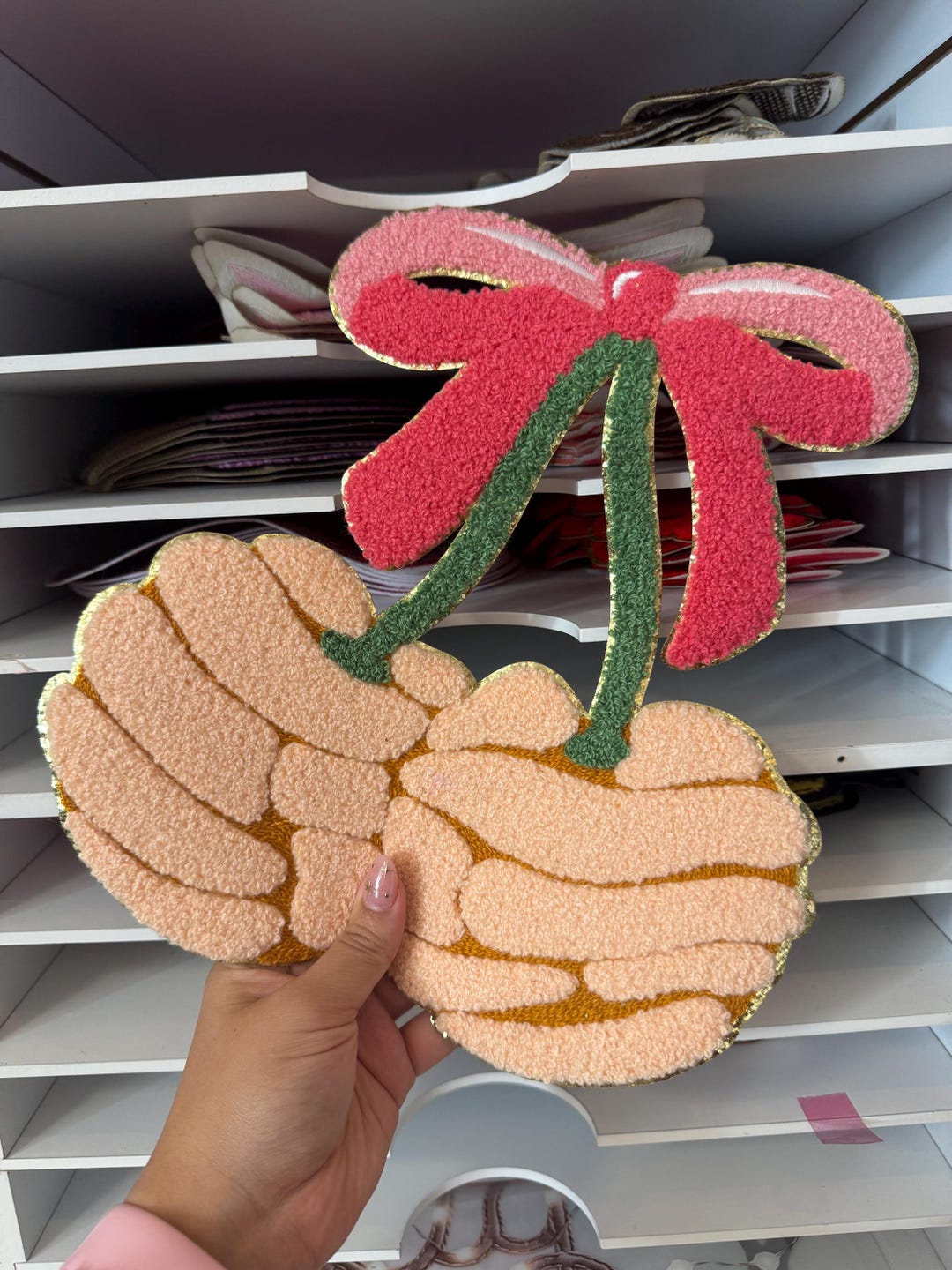 Concha’s Cherry Iron-on Patch - Etsy