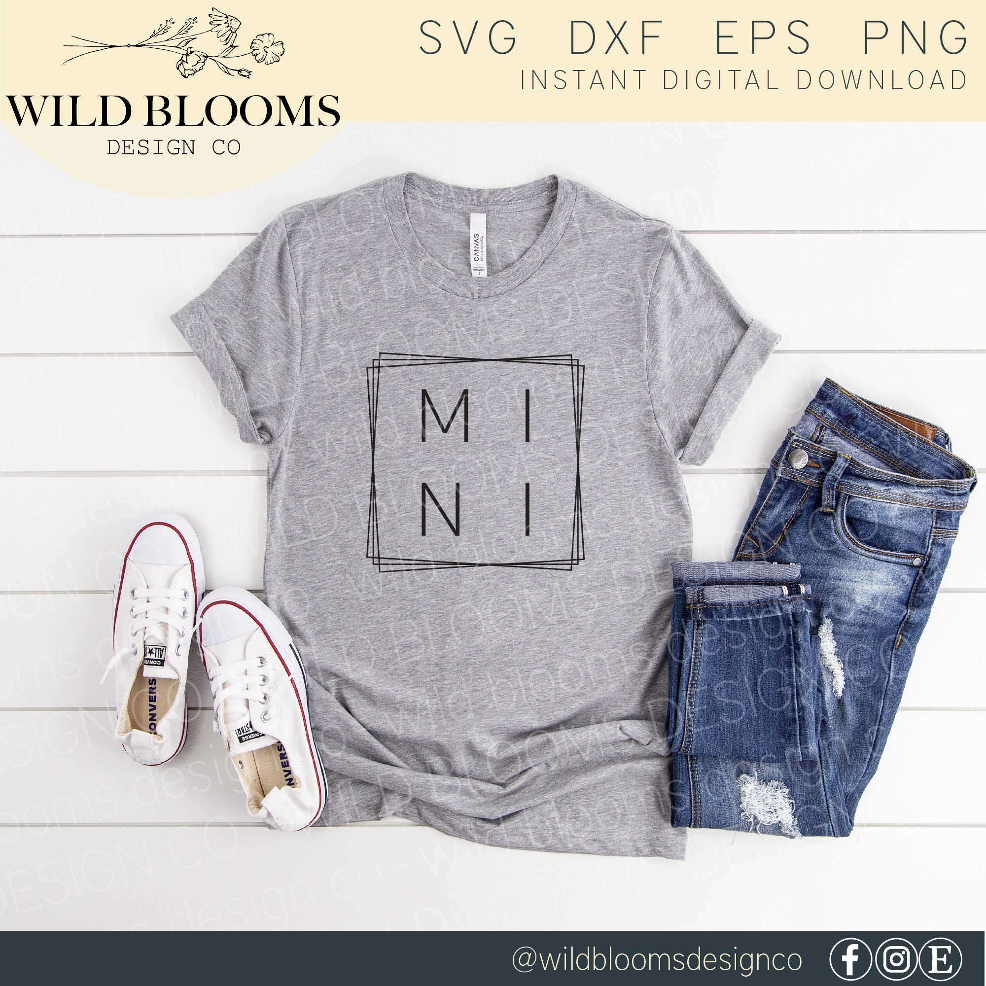 MINI SVG Mini Me SVG Kids Svg Mini in Box Svg Matching Shirts Svg Svg ...