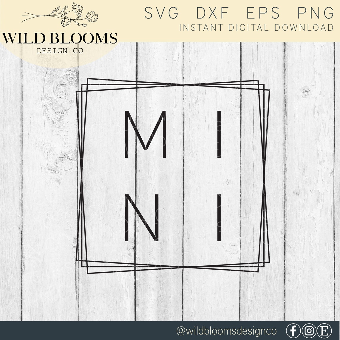 MINI SVG Mini mich SVG Kinder Svg Mini in Box Svg - Etsy.de