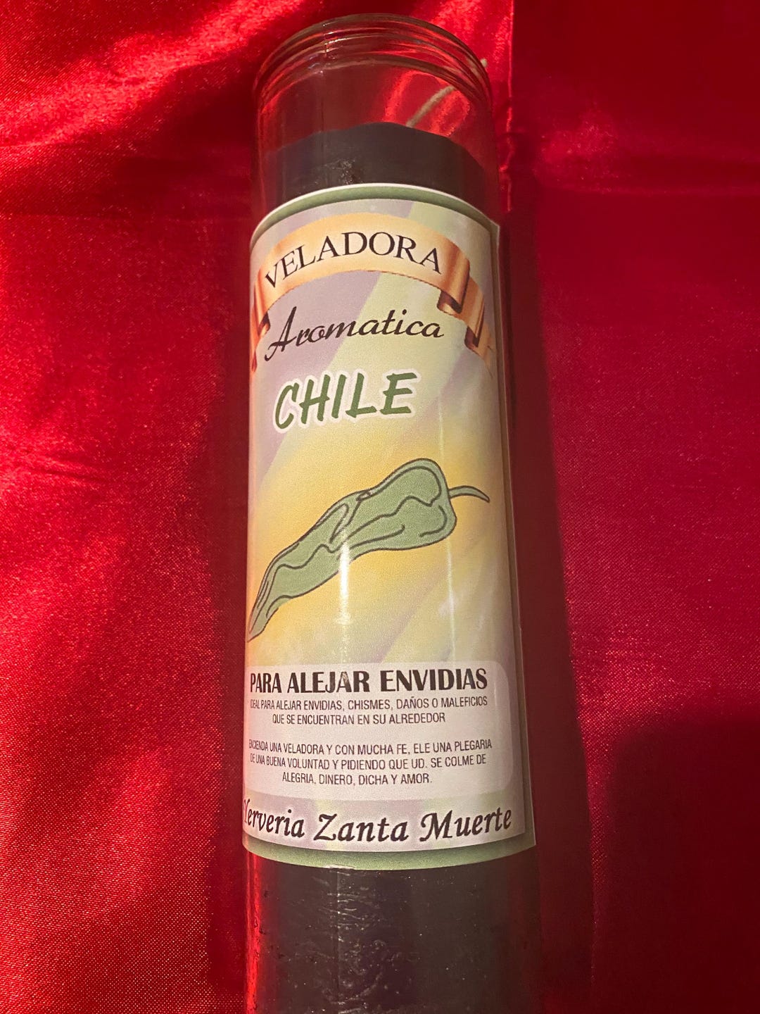 Veladora De Chile Contra Envidias Preparada Y Lista Para El Altar - Etsy